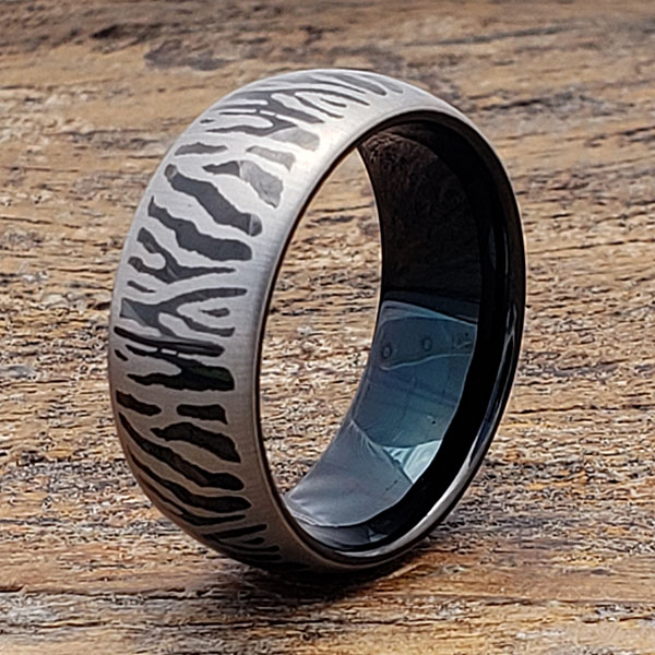 Mason Black Metal Unique Rings - Forever Metals