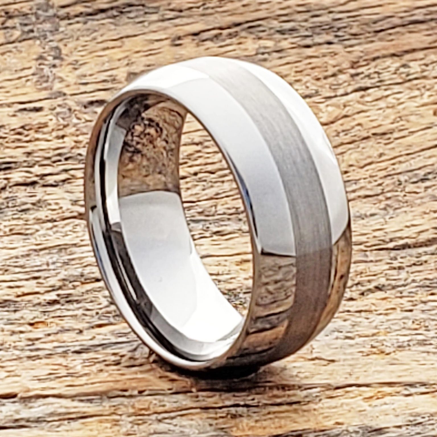 Inlay Rings that can be tailored to your inlay preference - Forever Metals