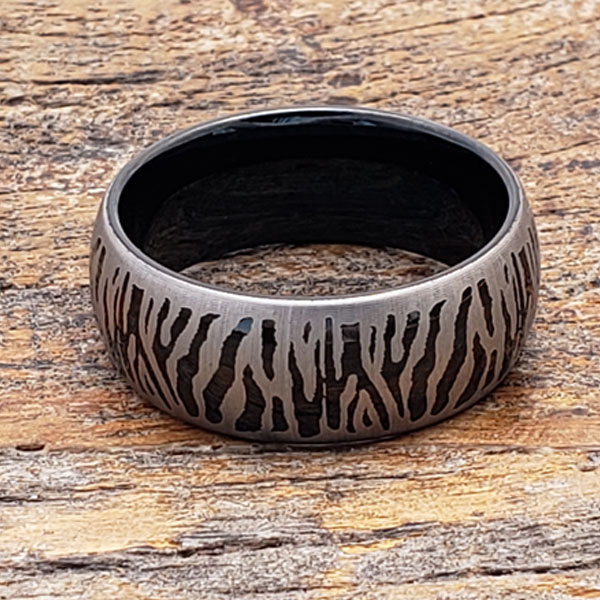 Mason Black Metal Unique Rings - Forever Metals