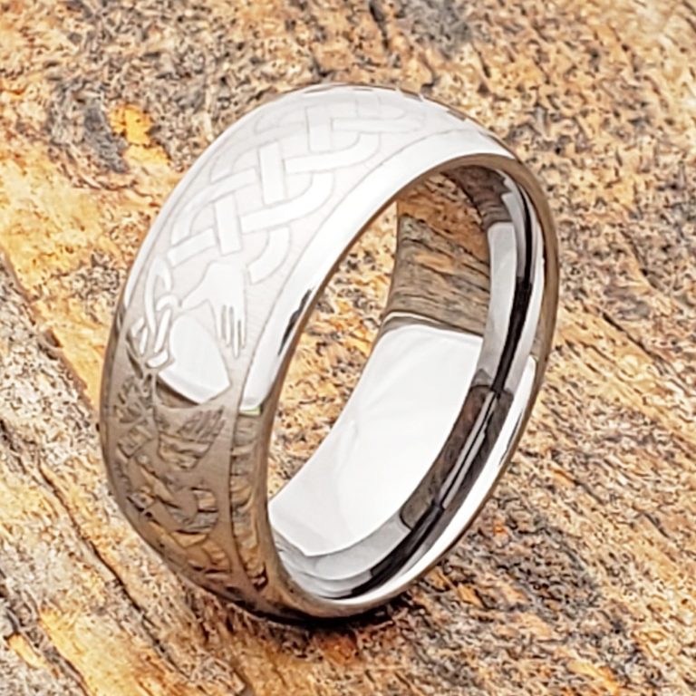 Clatter Irish Claddagh Rings - Celtic Design - Forever Metals