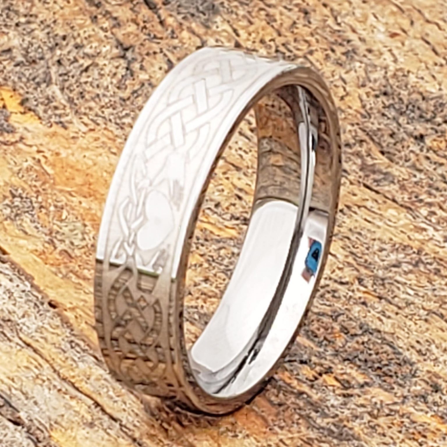 Clatter Irish Claddagh Rings - Flat | Superb - Forever Metals