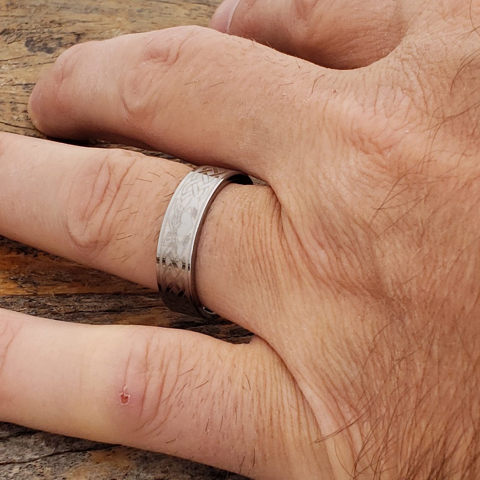 Clatter Irish Claddagh Rings - Flat | Superb - Forever Metals