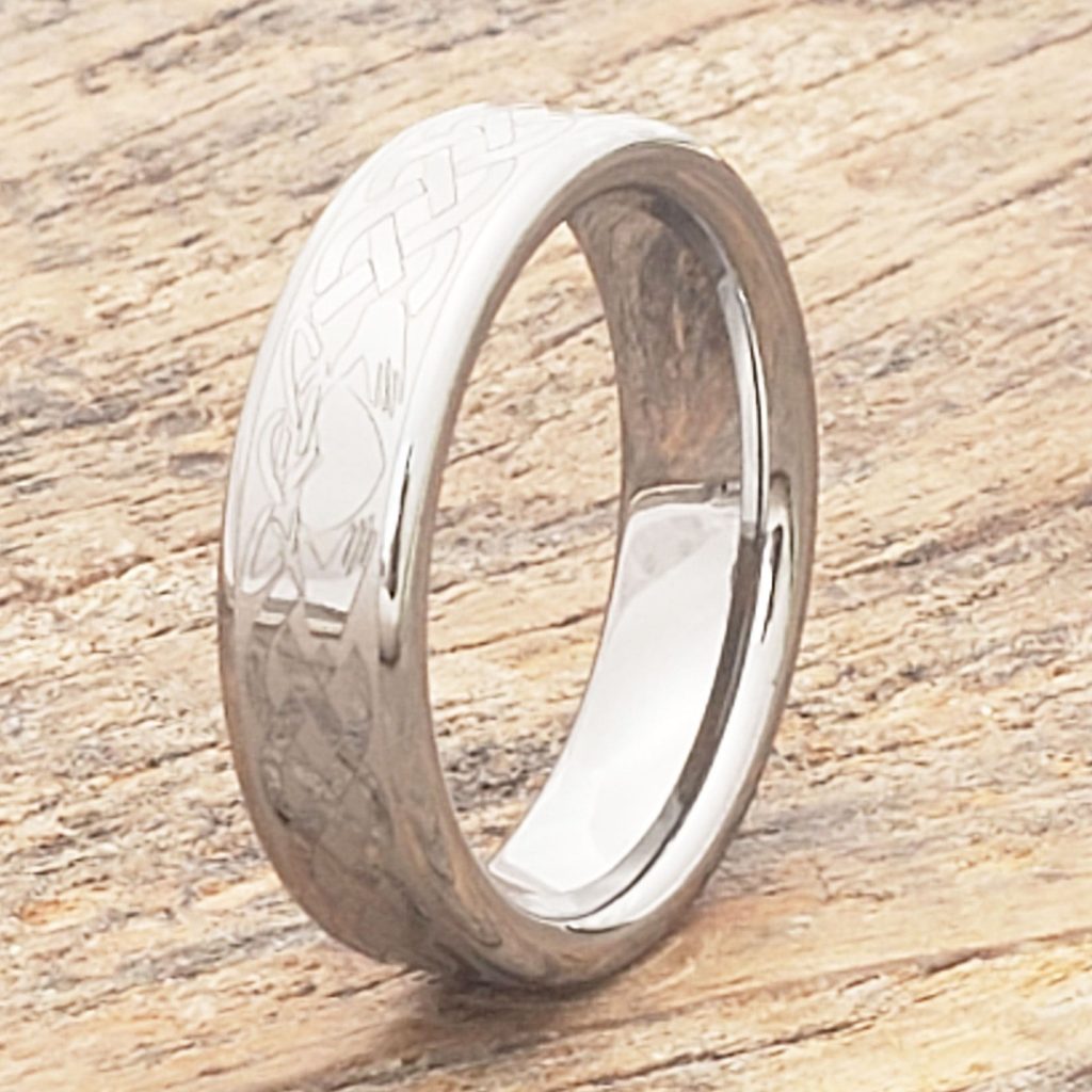 Clatter Irish Claddagh Rings - Flat | Superb - Forever Metals