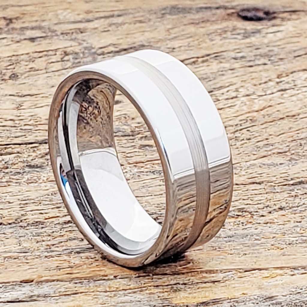 Inlay Rings that can be tailored to your inlay preference - Forever Metals