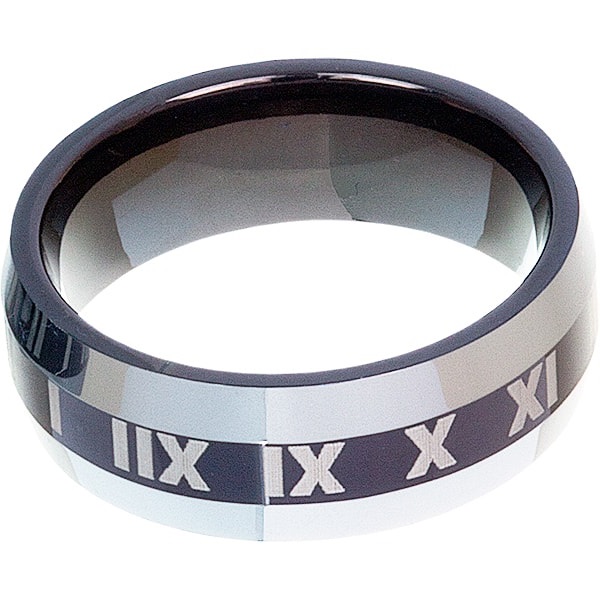 Rome Roman Numeral Personalized Signet Rings - Forever Metals