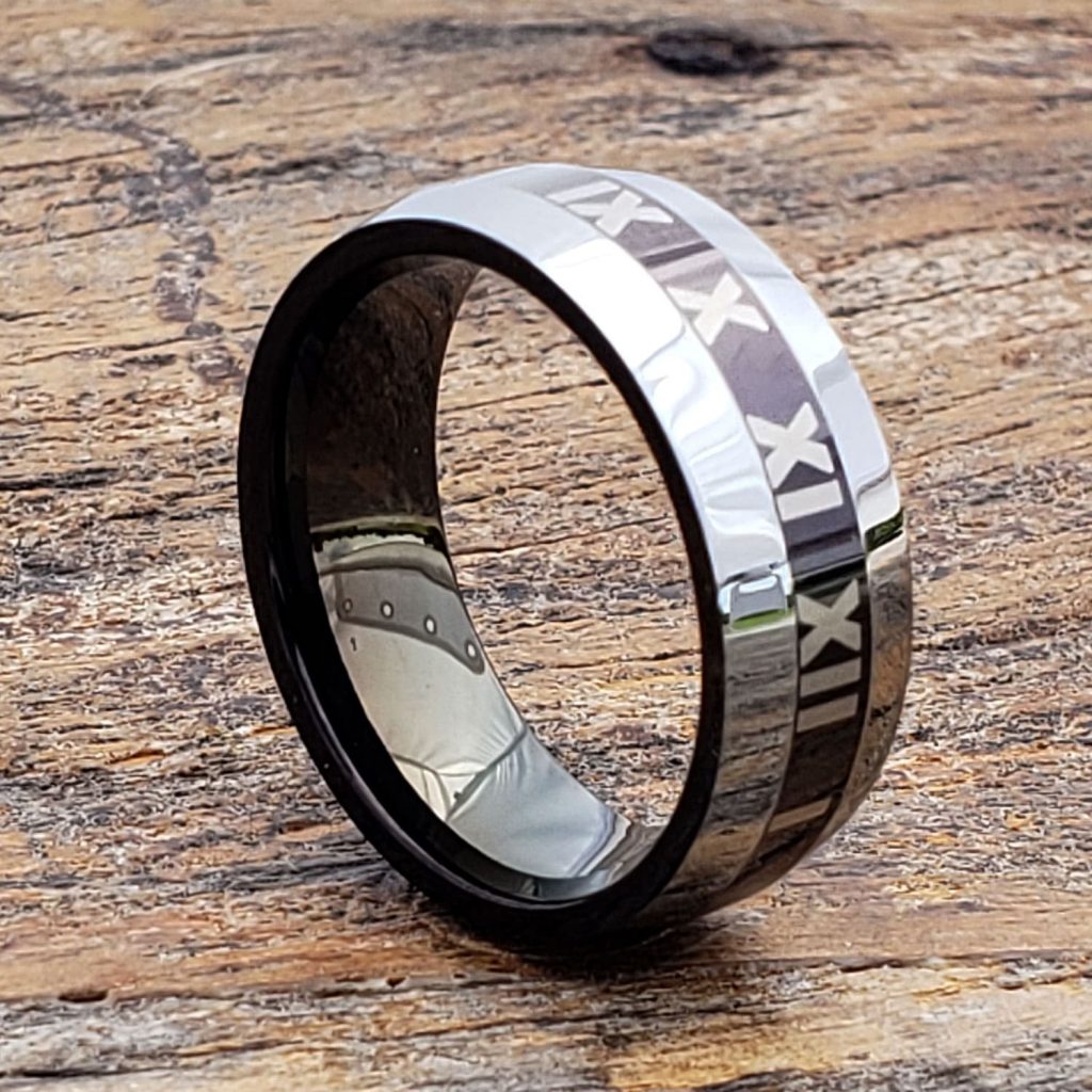 Rome Roman Numeral Personalized Signet Rings - Forever Metals