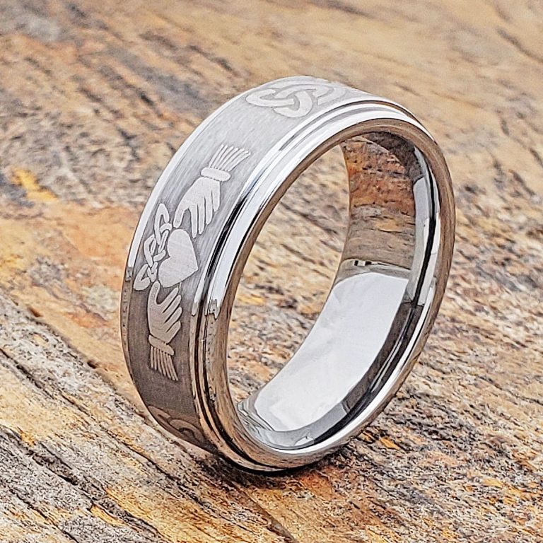 Helios Sweetheart Claddagh Rings - Forever Metals