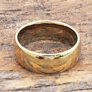 Eclipse Tungsten Gold Rings - Polished - Forever Metals