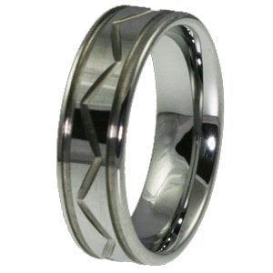 Diadem Mens Carved Rings - Forever Metals