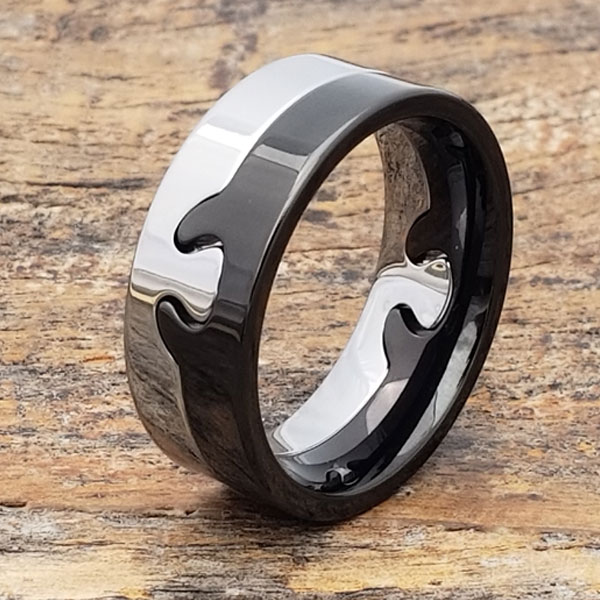 Interlocking Puzzle Rings - Forever Metals