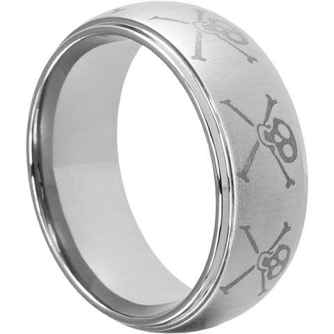 Jolly Roger Skull Rings - Forever Metals