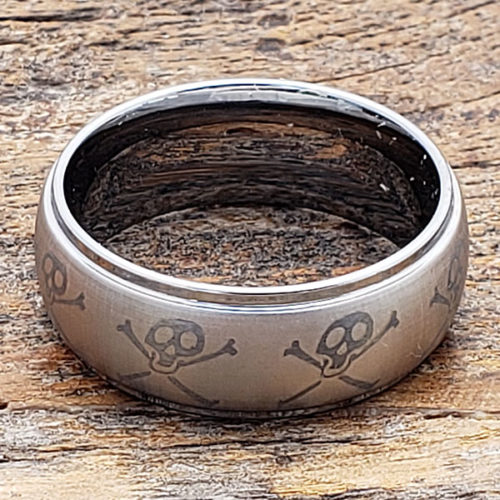 Jolly Roger Skull Rings - Forever Metals