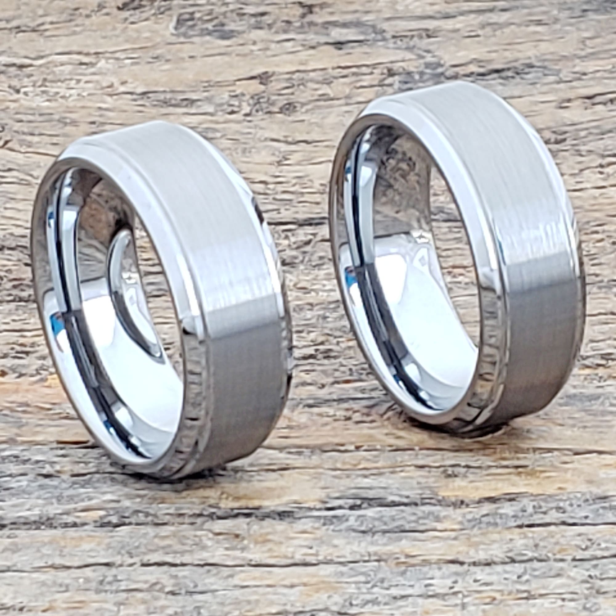 Mercury Handmade Tungsten Wedding Bands - Forever Metals