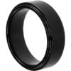 Obsession Step Down Edges Tungsten Wedding Bands - Forever Metals