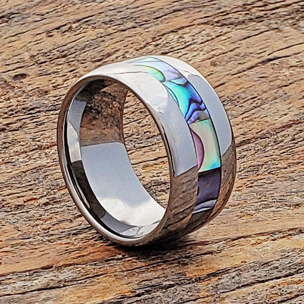 Regal Abalone Inlay Statement Rings - Forever Metals