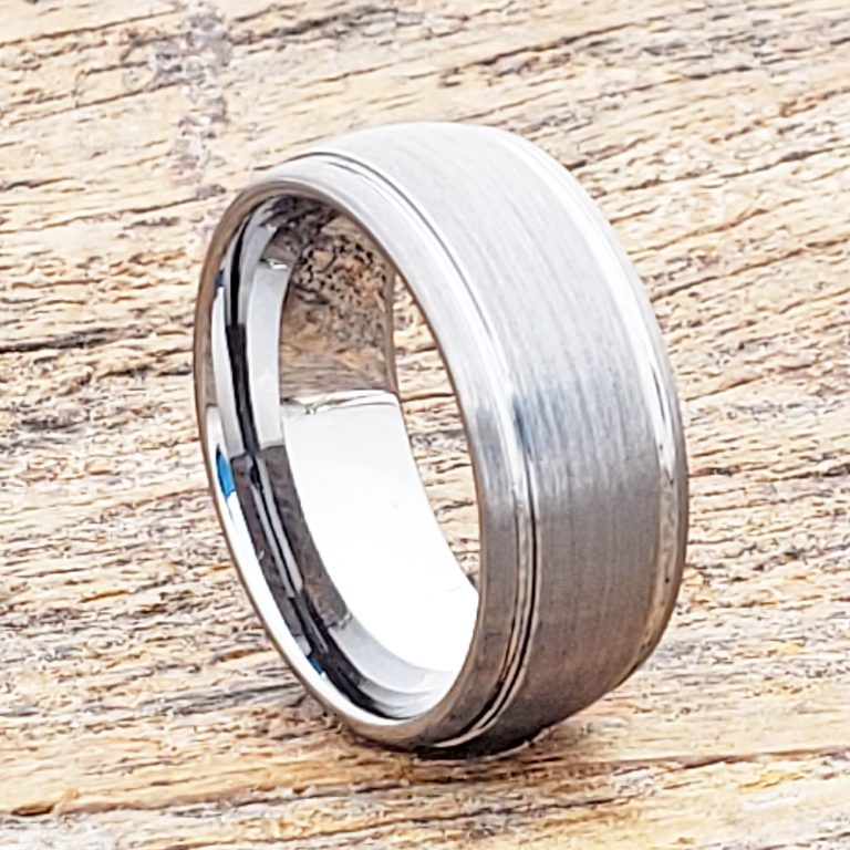 Turbo Contrasting Tungsten Wedding Bands - SALE - Forever Metals
